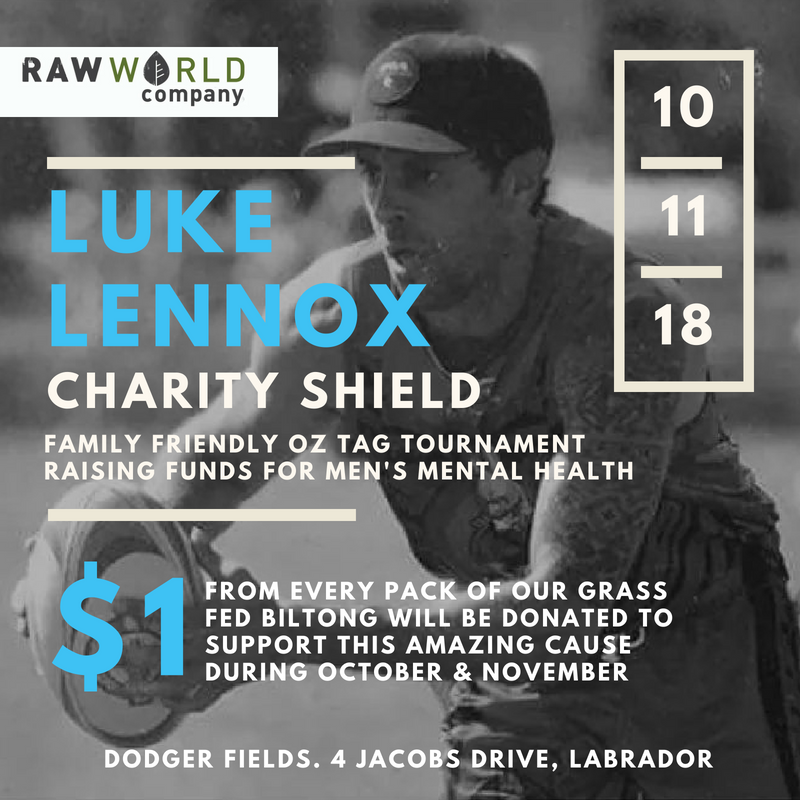 Luke Lennox Charity Shield 2018 – Raw World Company