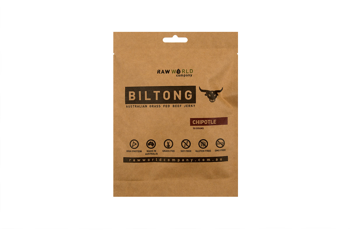 Chipotle Beef Biltong by Raw World Company